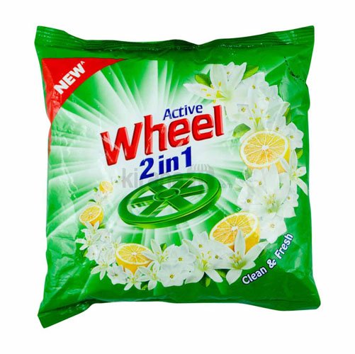 Wheel Active 2 in 1 Detergent Powder, 500g - Lexzer Mart. Online Super ...
